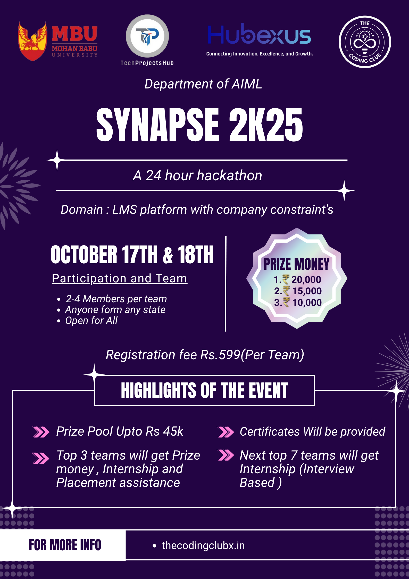 Synapse - LMS Platform Hackathon